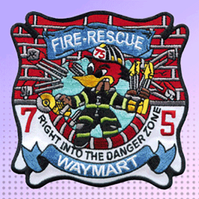 Firefighter Patches - Patches N More